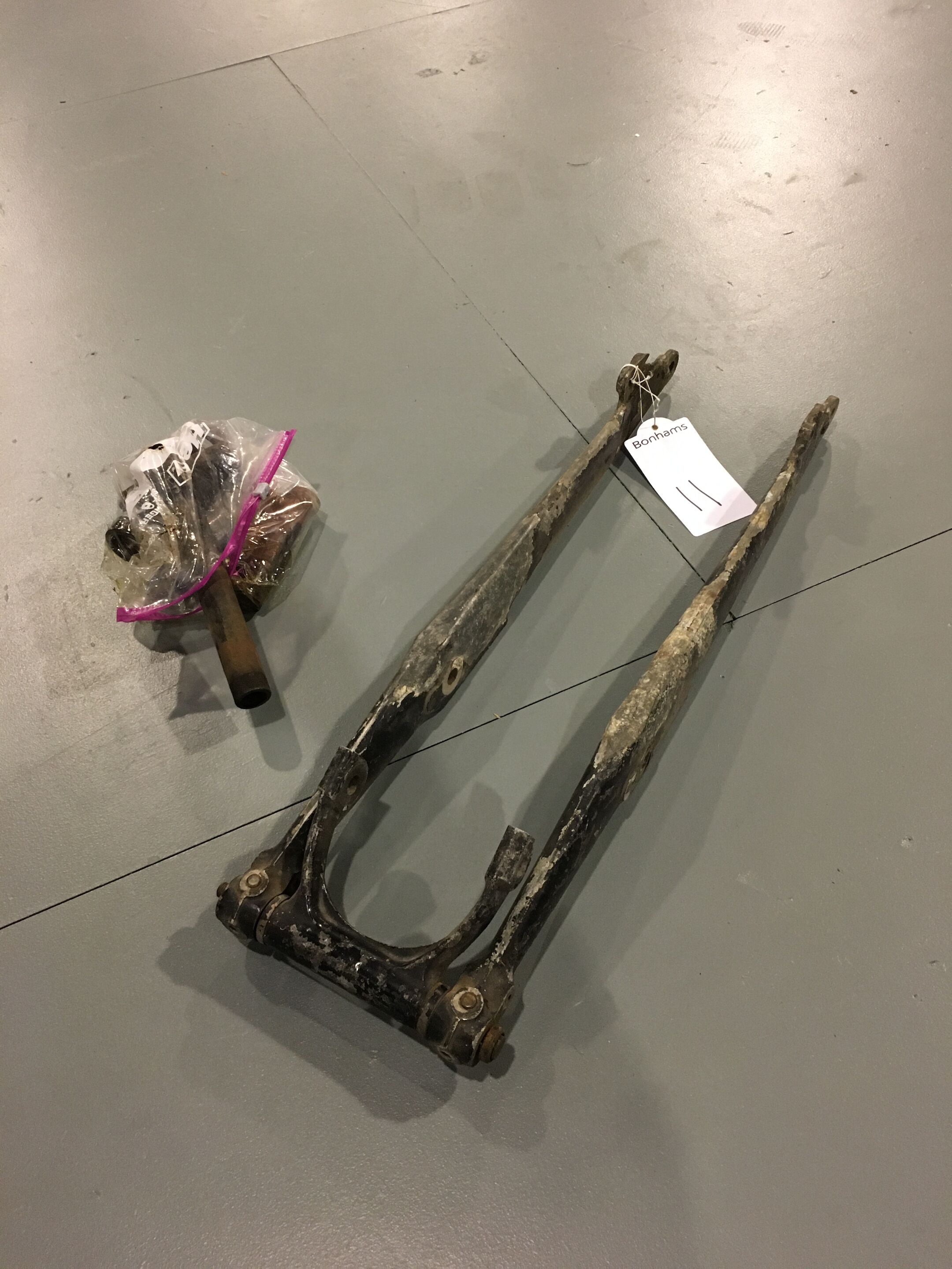 Bonhams Cars : A set of Vincent Girdraulic forks