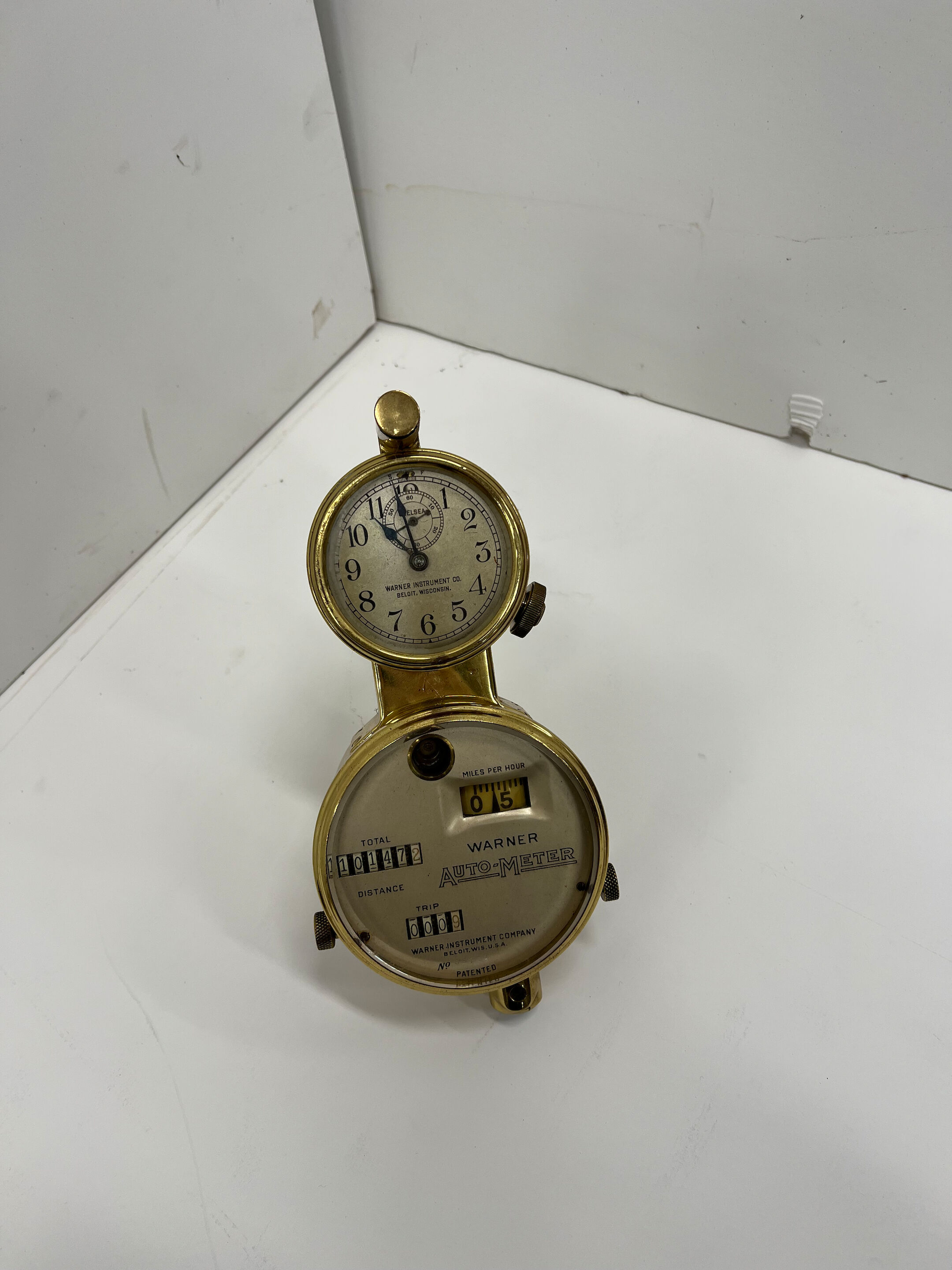 Bonhams Cars : A Warner Auto-Meter Dual Instrument Cluster, The Warner ...