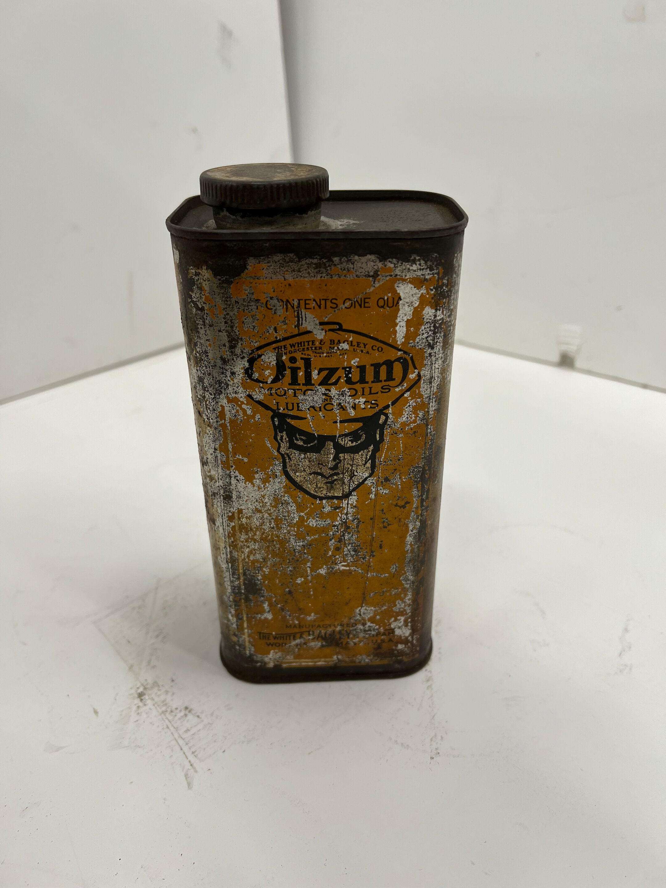 Bonhams Cars : An Oilzum Motor Oils and Lubricants Can