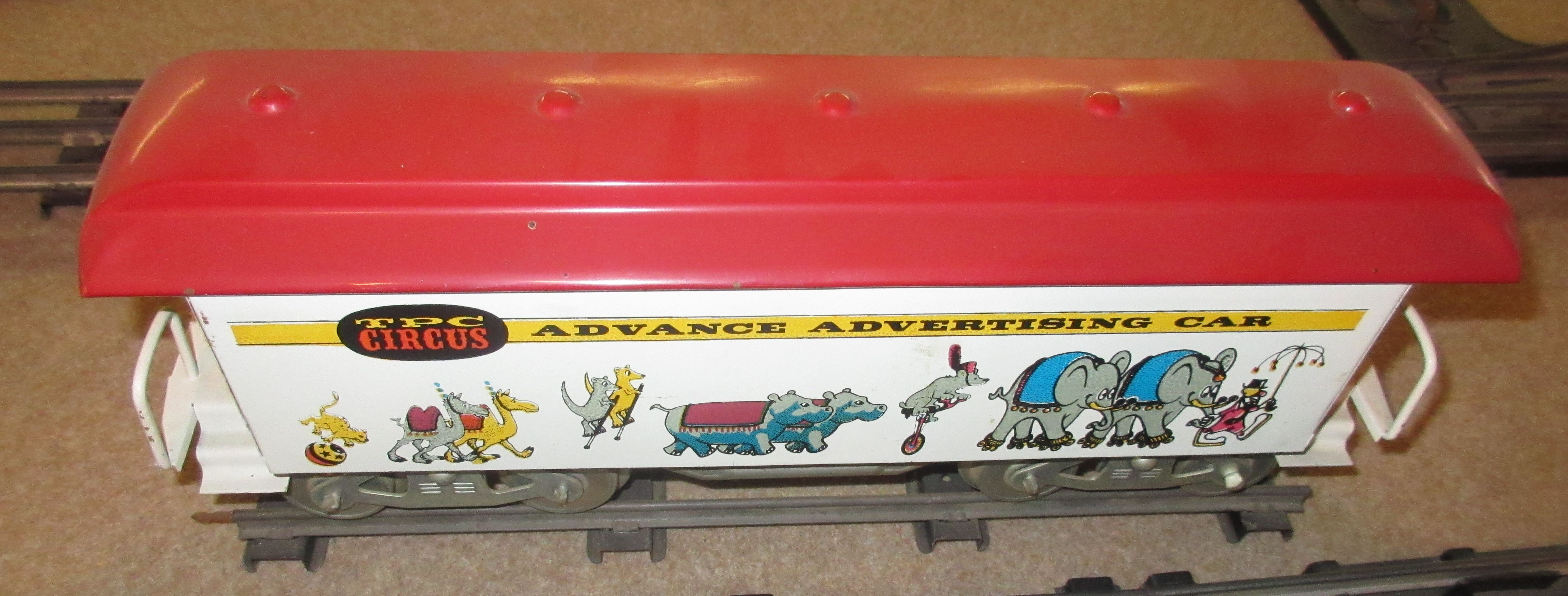Bonhams Cars : McCoy MFg Standard gauge TPC Circus Advance Advertising ...