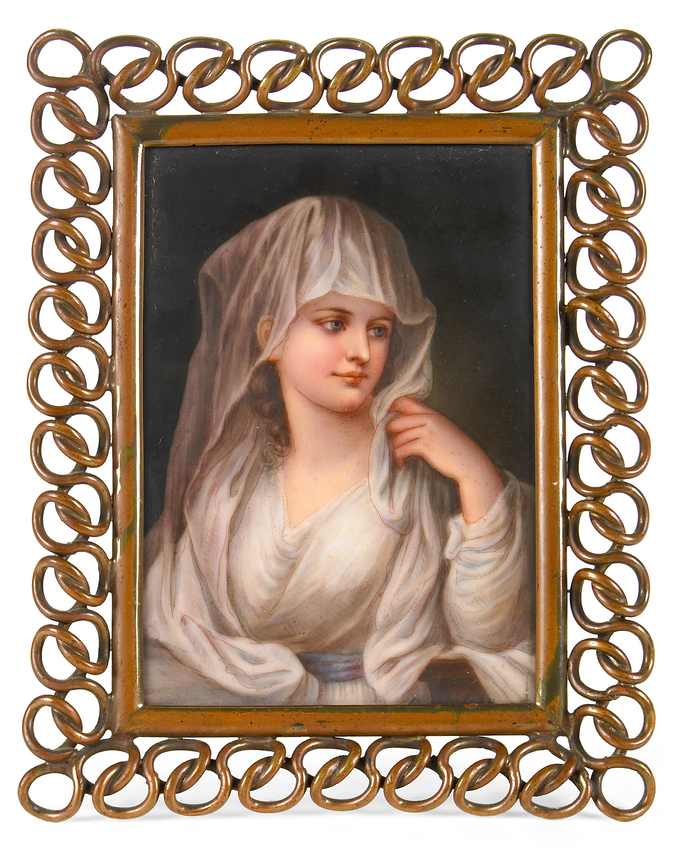 Bonhams : Two Limoges enamel panels late 19th/early 20th century