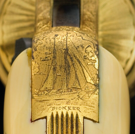 Bonhams : A .357 Magnum Smith & Wesson revolver etched and engraved by ...