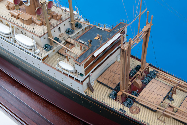 Bonhams : A fine presentation model of the passenger ship S.S ...