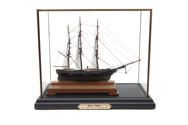 Bonhams : A fine miniature model of the clipper ship Red Jacket ...