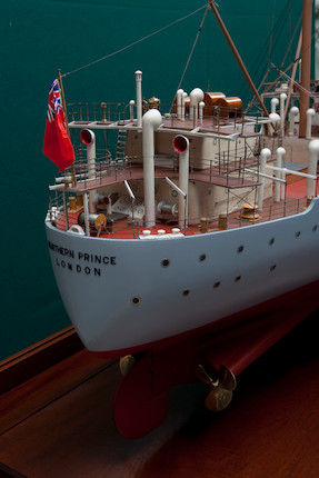 Bonhams : A large shipbuilders' model of the M.S. Northern Prince for ...