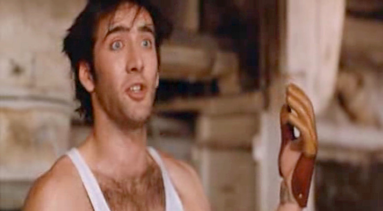 Bonhams : A Nicolas Cage prop hand from Moonstruck