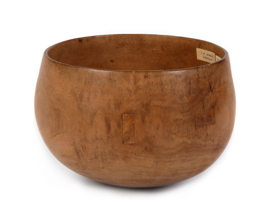Bonhams : A rare and choice wood bowl, pakaka, Hawaiian Islands