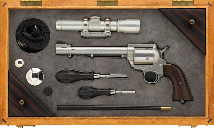 Bonhams : A rare cased .454 Casull Freedom Arms Hunters Special 1 of 100 revolver