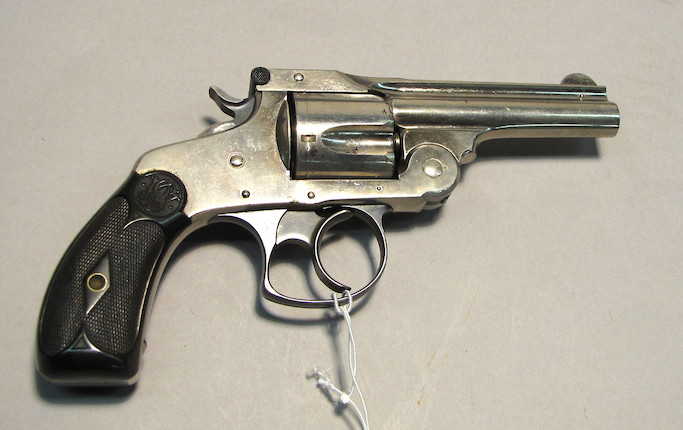 Bonhams : A Smith & Wesson 3rd Model .38 double action revolver
