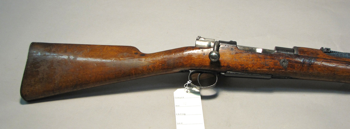 Bonhams : A Spanish Model 1916 Mauser short rifle for the Guardia Civil