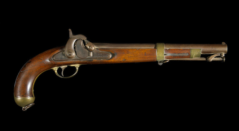 Bonhams : A U.S. Springfield Model 1855 Maynard-primed percussion ...