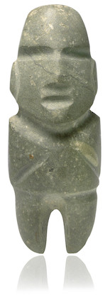 Bonhams : Large Mezcala Stone Figure, Type M-10, Late Preclassic, ca ...