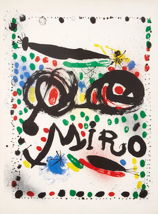 Bonhams : Joan Miró (Spanish, 1893-1983); Joan Miró Graphics ...