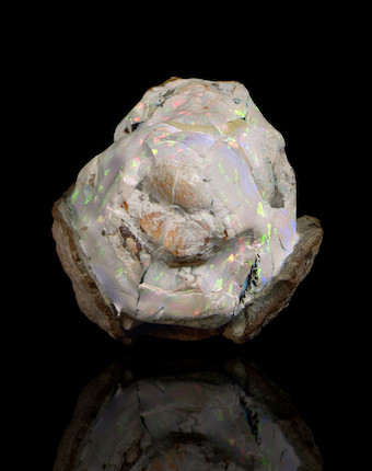 Bonhams : Rare and Very Large Hydrophane Opal Nodule