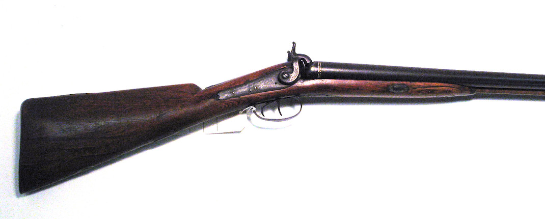 Bonhams : An English double barrel percussion shotgun by Manton