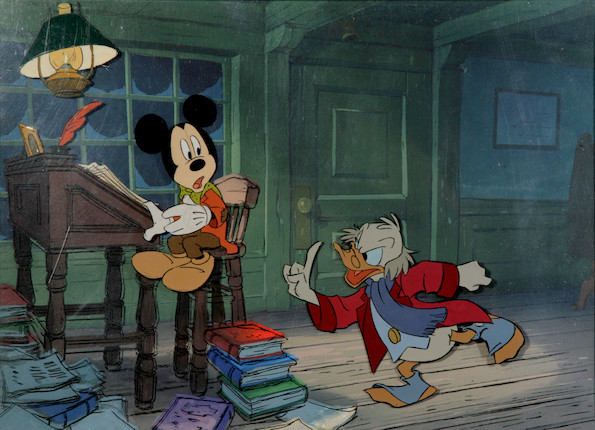 Bonhams A Walt Disney Celluloid From Mickeys Christmas Carol