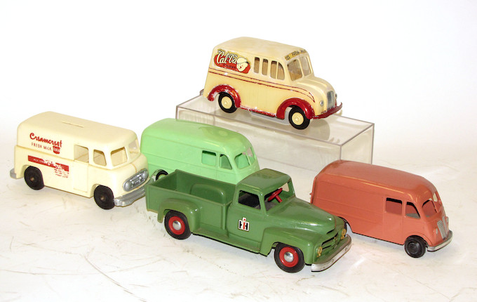 Bonhams : Plastic Promotional Trucks