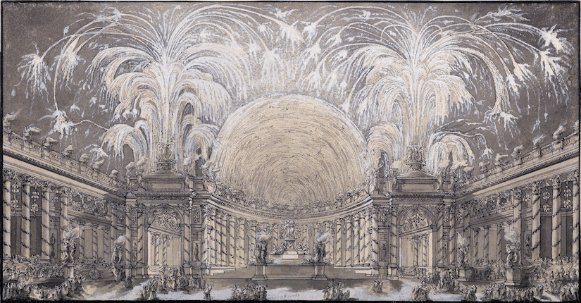 Bonhams : Attributed to Jean Nicolas Servandoni (Florence 1695-1766 ...