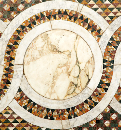 Bonhams : A rare Italian Medieval Cosmatesque mosaic panel 11th - 13th ...