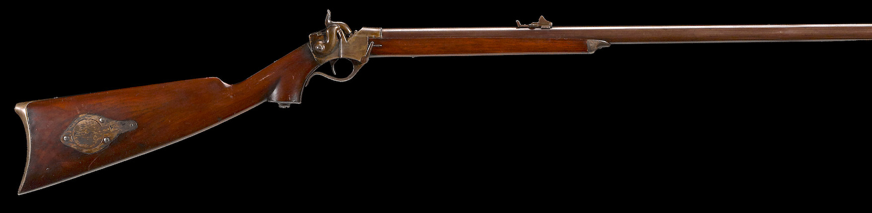 Bonhams : A fine Christian Sharps 2nd Model breechloading percussion ...