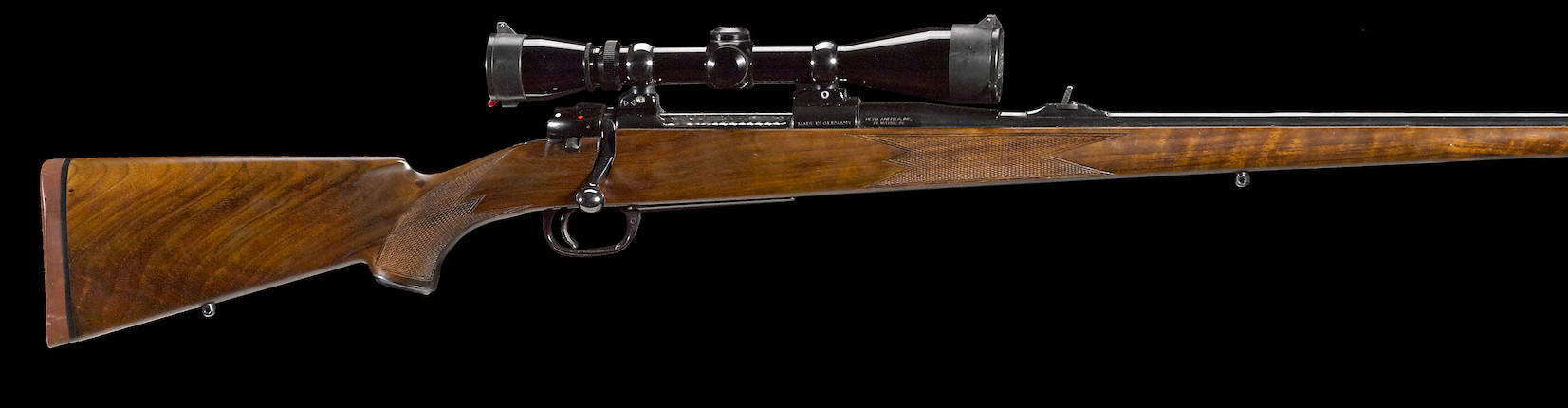 Bonhams : A 6.5x55 Friedrich Heym Model SR20L bolt action sporting rifle