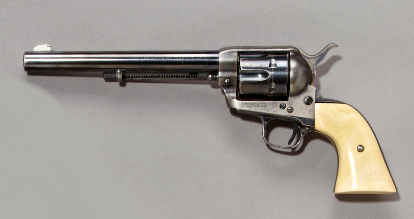 Bonhams : A Colt single action army Frontier Six Shooter revolver