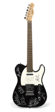 Bonhams : Bruce Springsteen & E Street Band signed Fender Squire Tele ...