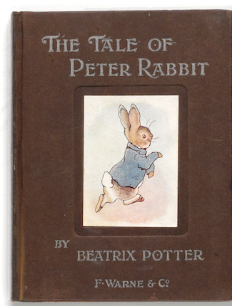 Bonhams : POTTER, BEATRIX. The Tale of Peter Rabbit. London Frederick ...