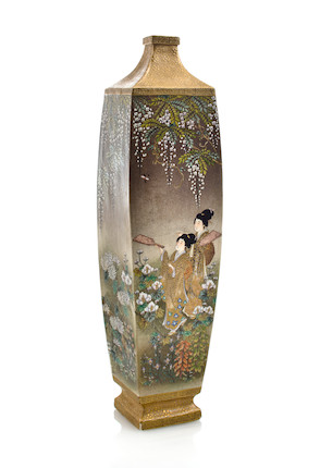 Bonhams : A Satsuma vase By Raizan, late 19th century