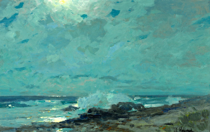 Bonhams : William Frederick Ritschel (American, 1864-1949) Moonlit ...