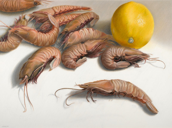 Bonhams : Mary Ann Currier (American, born 1927) Rock shrimp, 1985 36 x ...