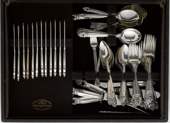 Bonhams : A sterling flatware set, with case International Silver Co ...