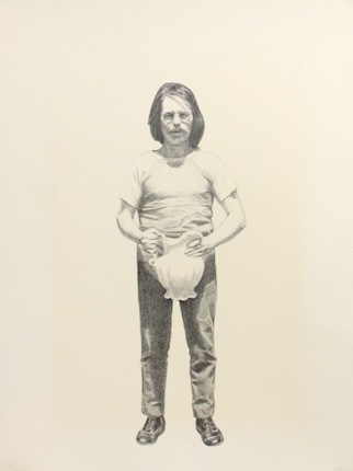 Bonhams : Gerald Gooch (American, born 1933); Untitled (Man dumping ...