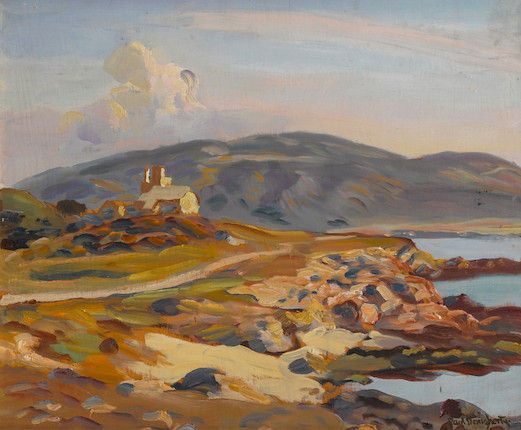 Bonhams : Paul Dougherty (American, 1877-1947) House on the coast ...