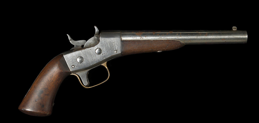 Bonhams : A U.S. Remington Model 1865 Navy rolling block pistol