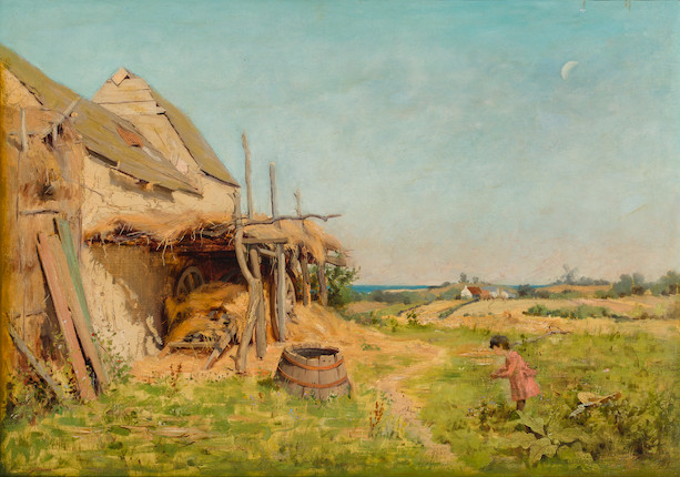 Bonhams : Louis Paul Dessar (American, 1867-1952) Giverny Landscape 18 ...