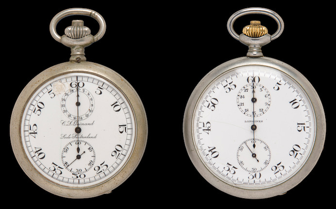 Bonhams : A pair of U.S. Navy torpedo timing stopwatches 1935-1945 2