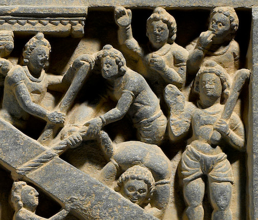 Bonhams : A narrative relief panel of The Stone of the Mallas Ancient ...