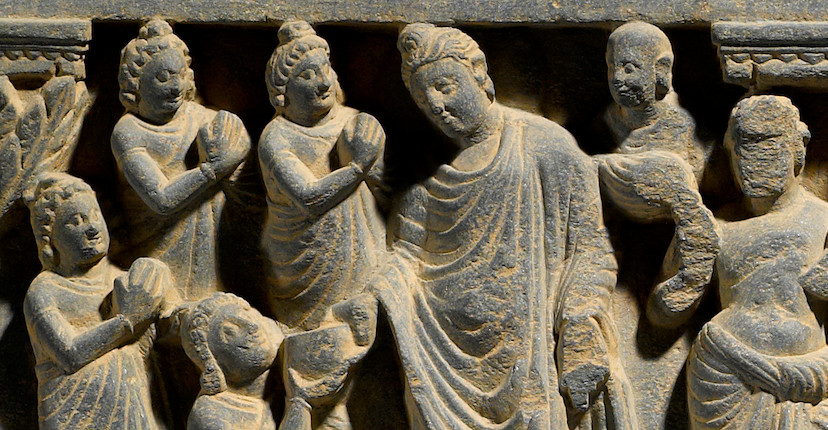 Bonhams : A narrative relief panel of The Stone of the Mallas Ancient ...