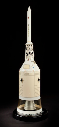Bonhams : ROCKWELL SPACECRAFT MODEL. Model of the Command/Service ...