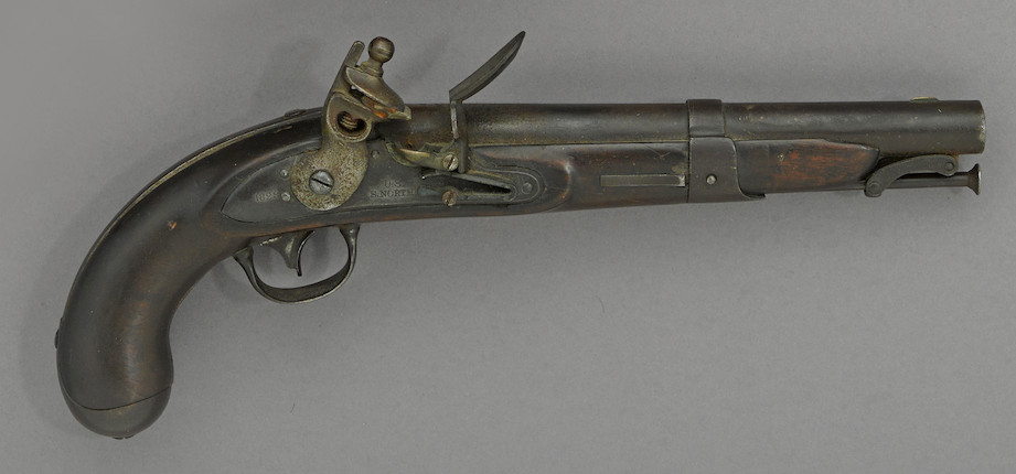 Bonhams : A U.S. Model 1826 Navy flintlock martial pistol -Select US ...