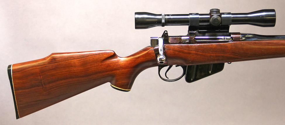 Bonhams : A sporterized British Enfield bolt action rifle -Select US ...