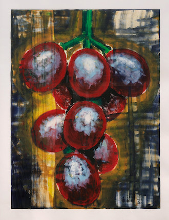 Bonhams : Aaron Fink (American, born 1955) Hanging Grapes, 1990 55 x 42 ...