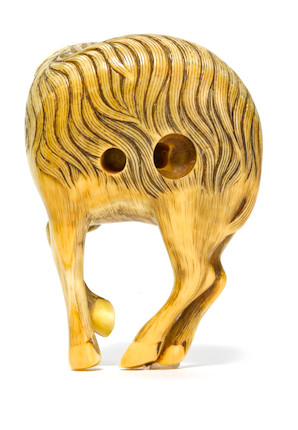 Bonhams : An ivory netsuke of a goat Kyoto, Edo period (19th century ...