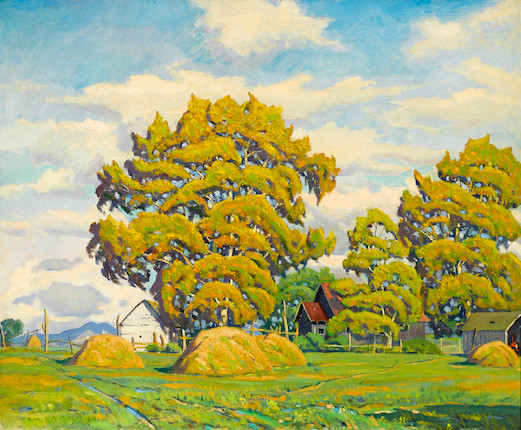 Bonhams : Arthur Hill Gilbert (American, 1894-1970) The Gilbert Ranch ...