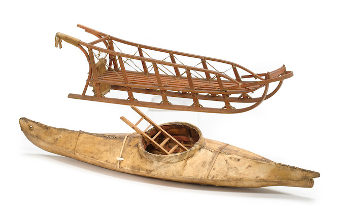 Bonhams : Two Eskimo models