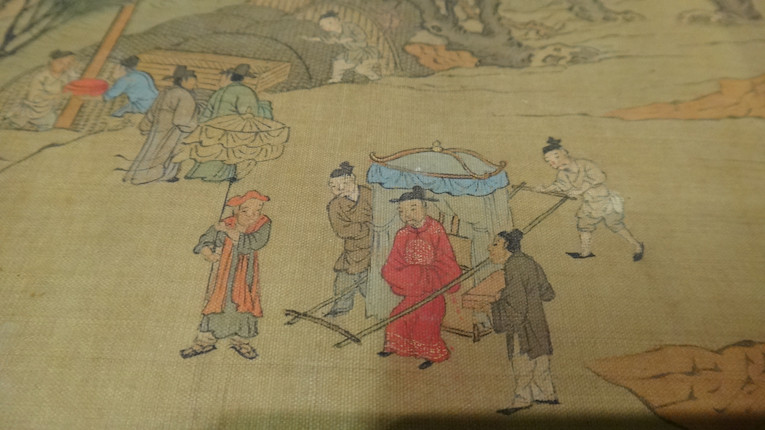 Bonhams : After Qiu Ying (1493-1560) Qingming Shanghe Tu, Qing dynasty