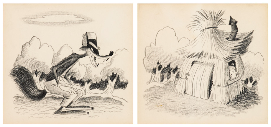 Bonhams : DISNEY STUDIOS. I'll Huff and I'll Puff and I'll Blow Your ...