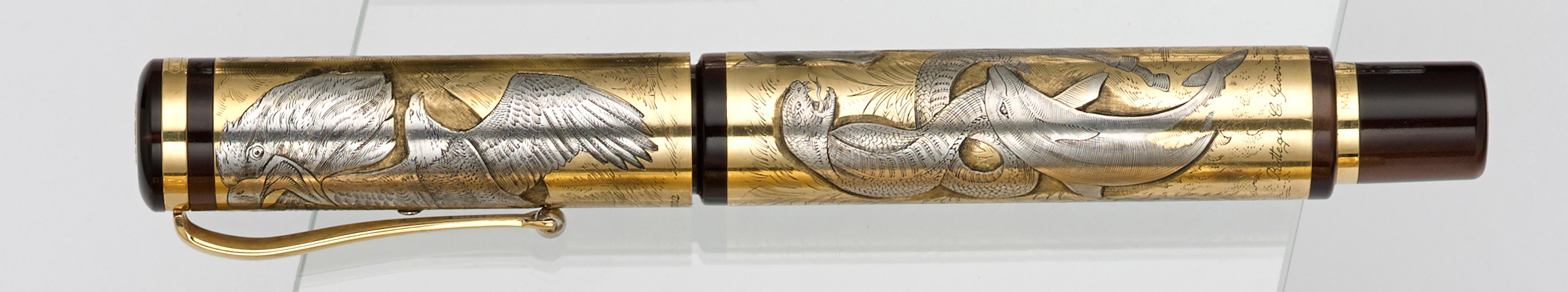 Bonhams : MONTEGRAPPA Animalia 18K Solid Gold Limited Edition 100 ...
