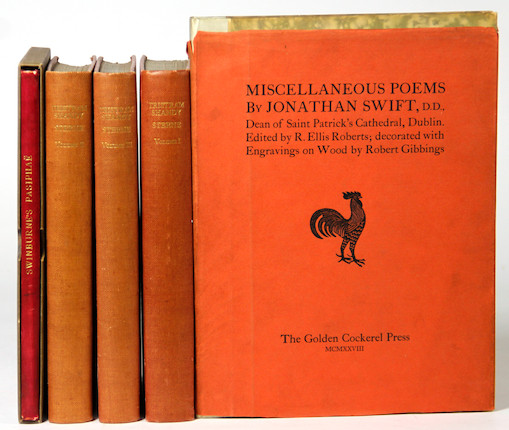 Bonhams : GOLDEN COCKEREL PRESS. 9 titles in 11 volumes, incl.